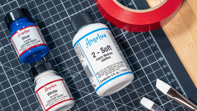 Angelus Leather Paint Basics Kit | Acrylic Paint Set · Angelus Direct