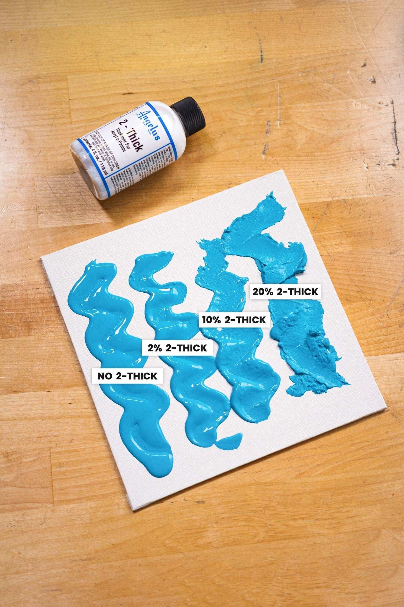 Thickening Medium for Acrylic Paint | Angelus 2-Thick Paint Thickener · Angelus Direct