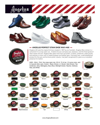 Angelus Color Charts · Angelus Direct