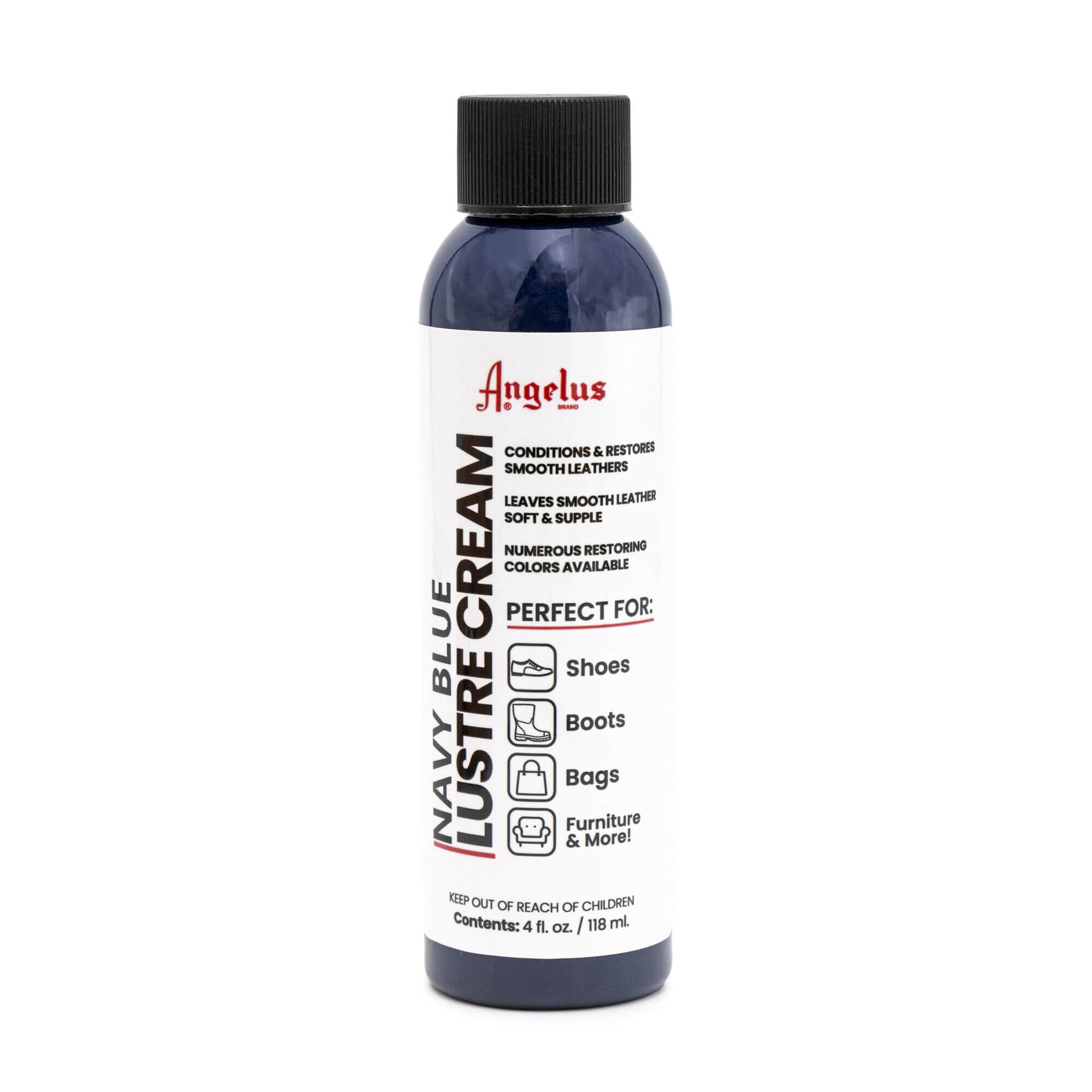 Buy Navy Blue Leather Conditioning & Restoration Lustre Cream · Angelus ...