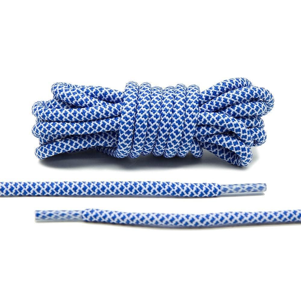 Buy Blue White Rope Laces for Sneakers | Angelus Direct · Angelus Direct
