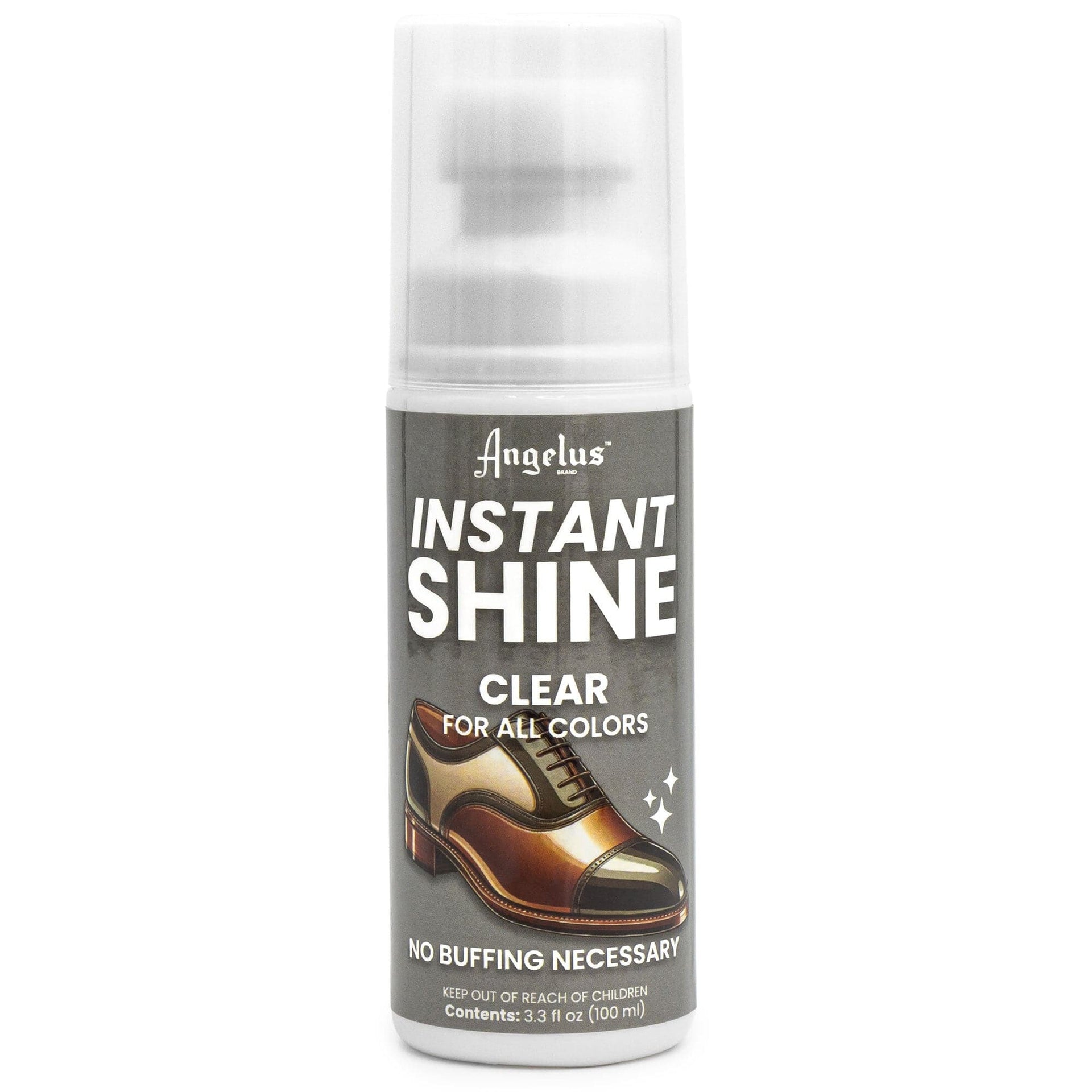 Shop Clear Instant Shine Liquid Shoe Polish | Neutral Shoe Polish ...