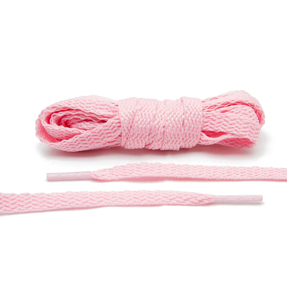 Shop Pink Shoe Laces | Flat Light Pink Shoe Laces for Sale · Angelus Direct