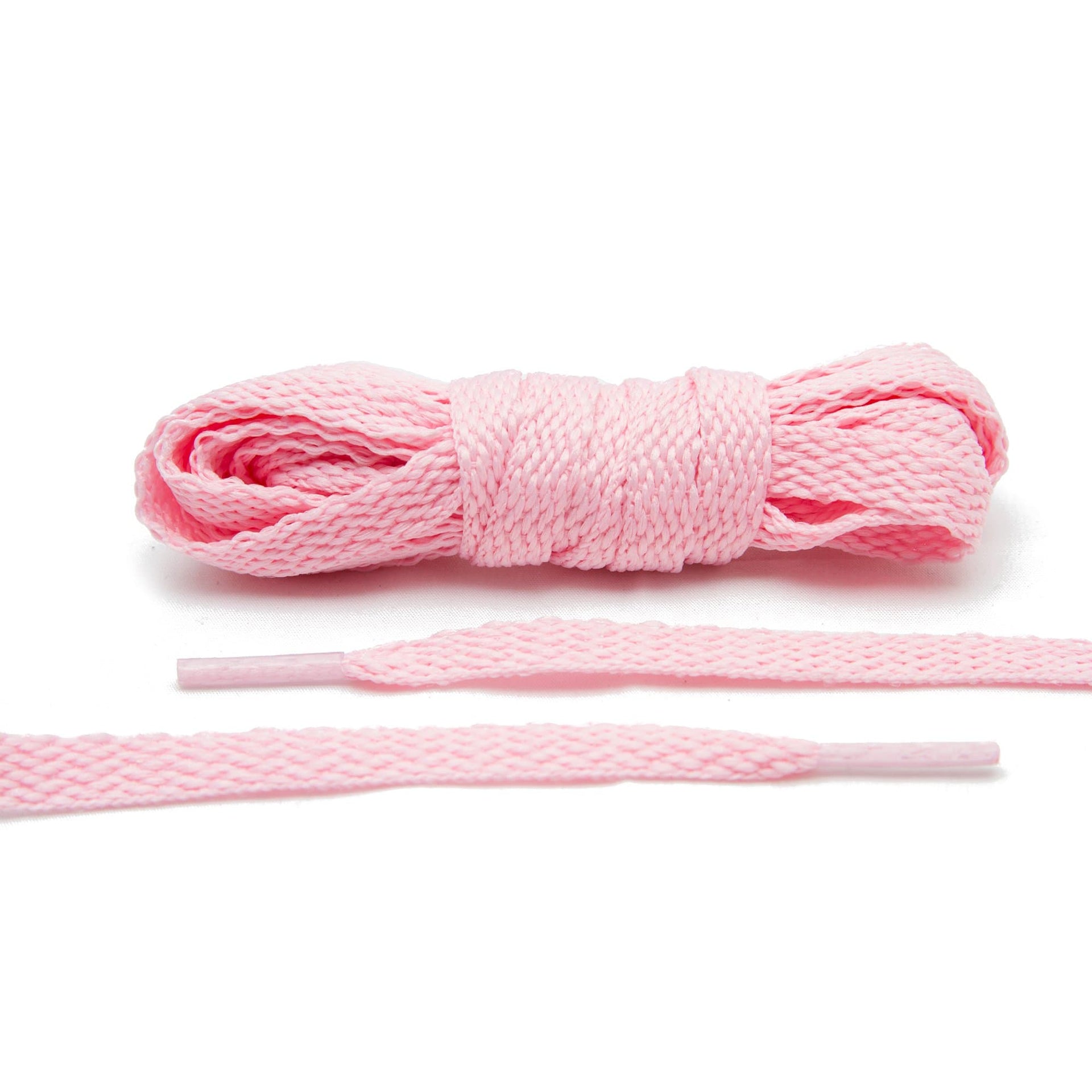 Shop Pink Shoe Laces | Flat Light Pink Shoe Laces for Sale · Angelus Direct