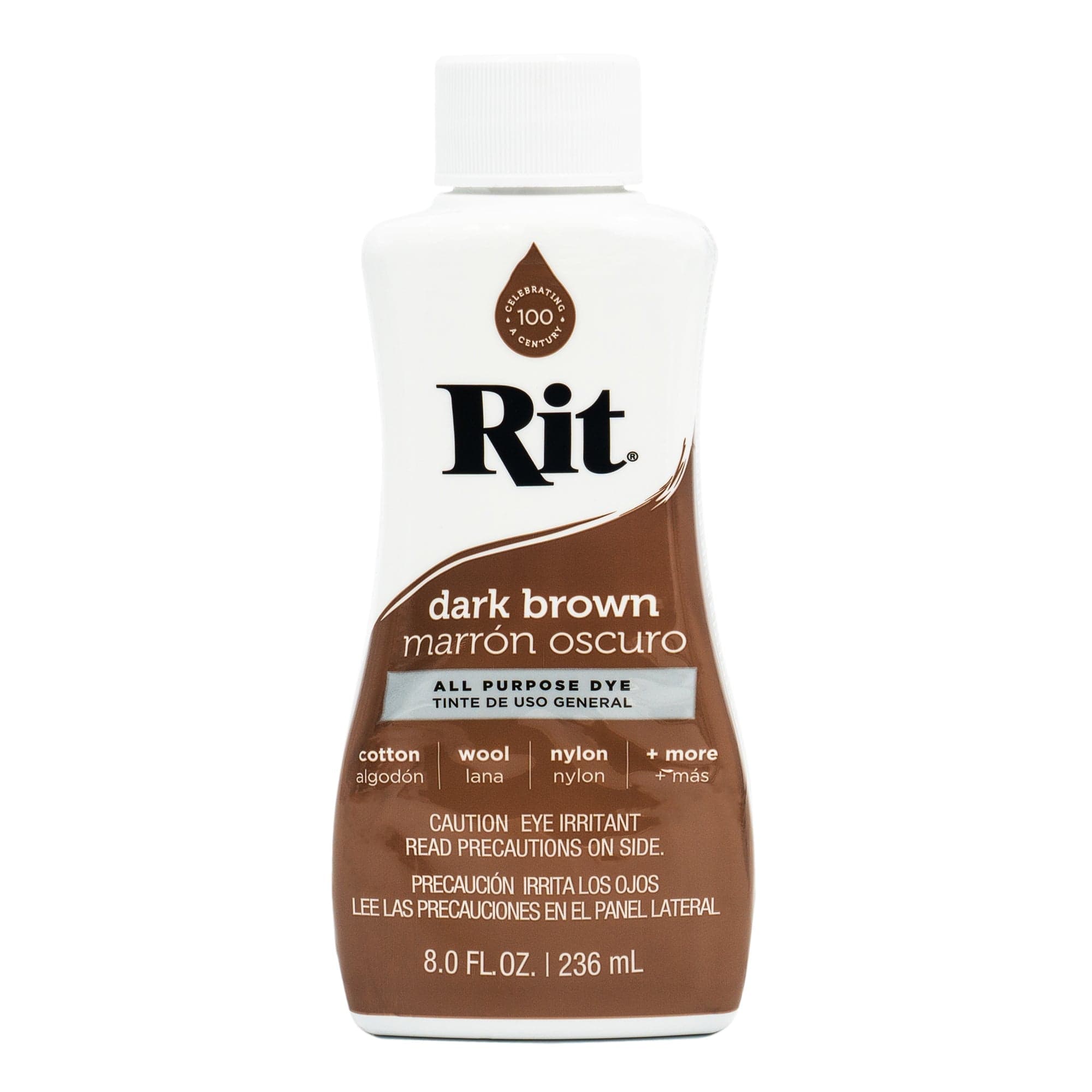RIT All-Purpose Dye - Dark Brown | Environment Friendly Fabric Dye ...