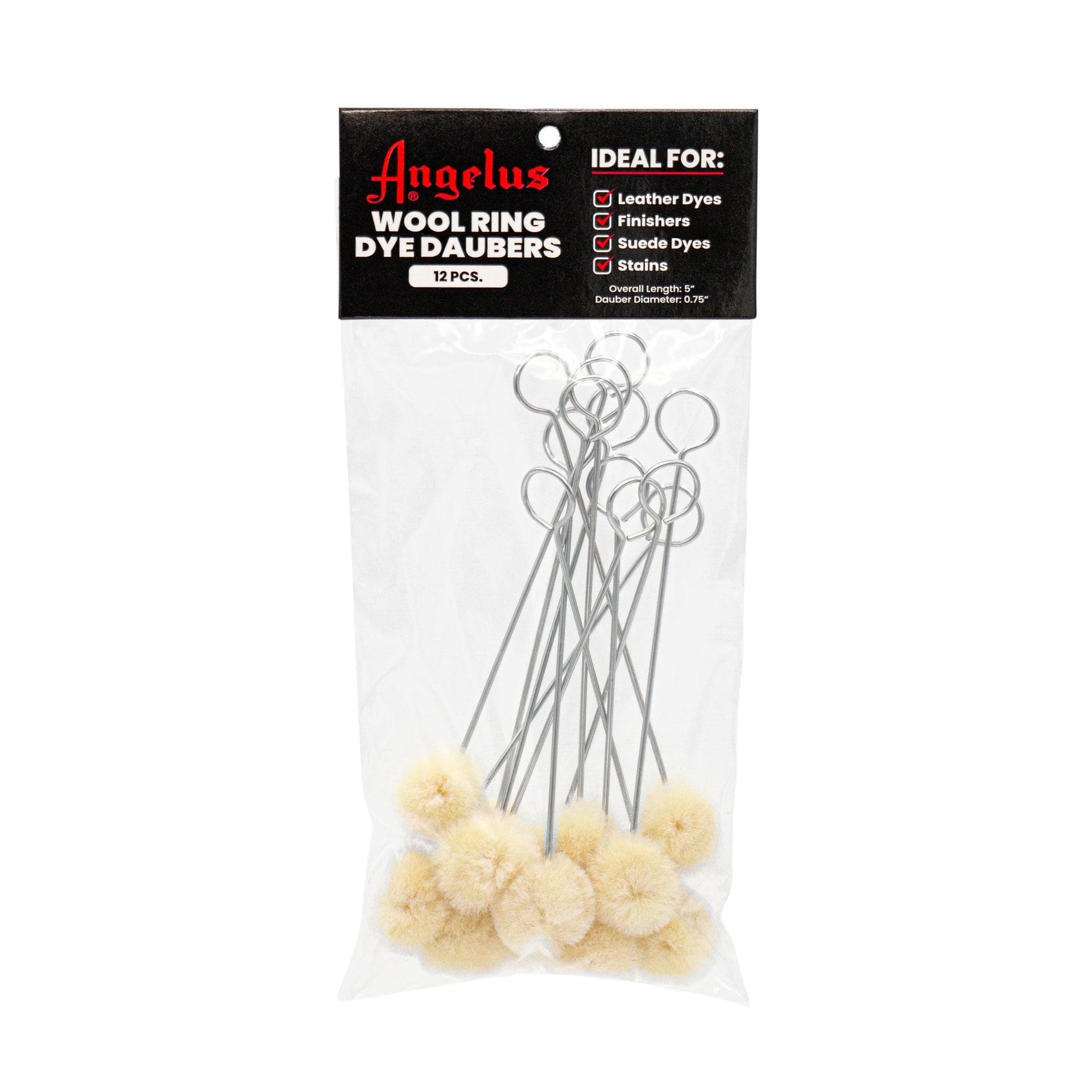 Wool Dauber - 100 pcs | Paint Supply | Leather Craft Tools · Angelus Direct